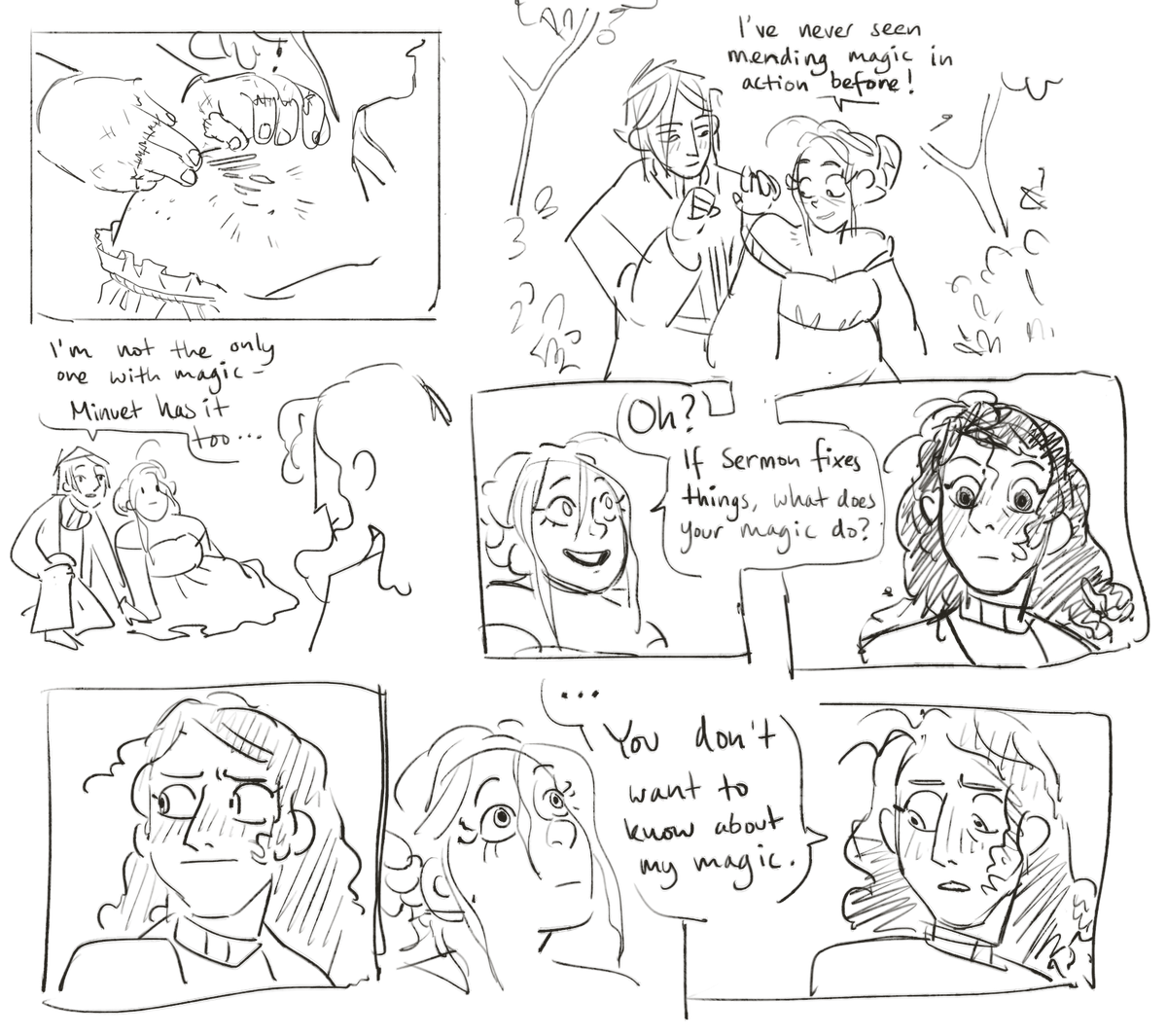 「welcome to the OC factory, heres elegy the goose princess an」gene genieの漫画