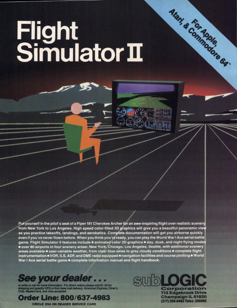 First sublogic flight simulator - tourfecol