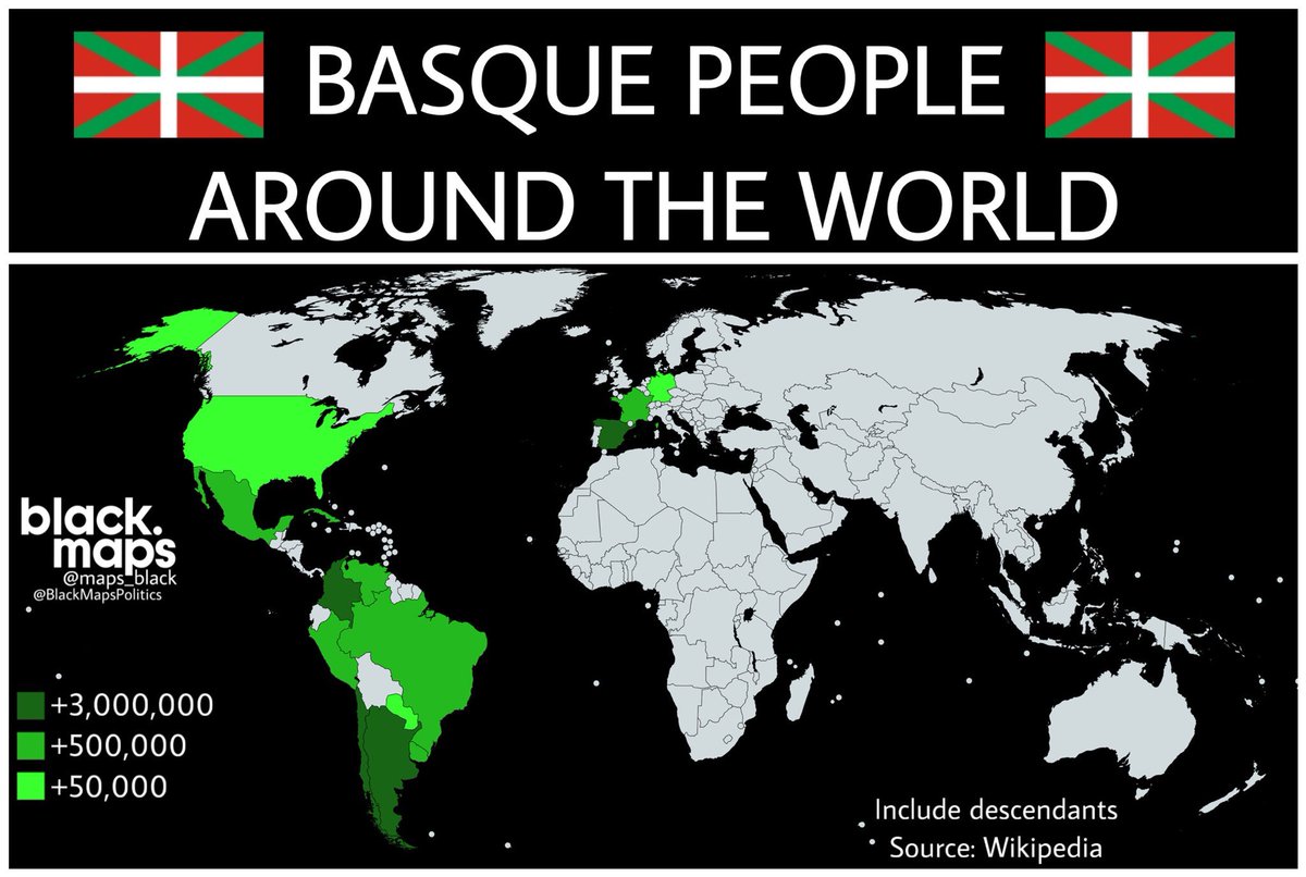 Basque People Map