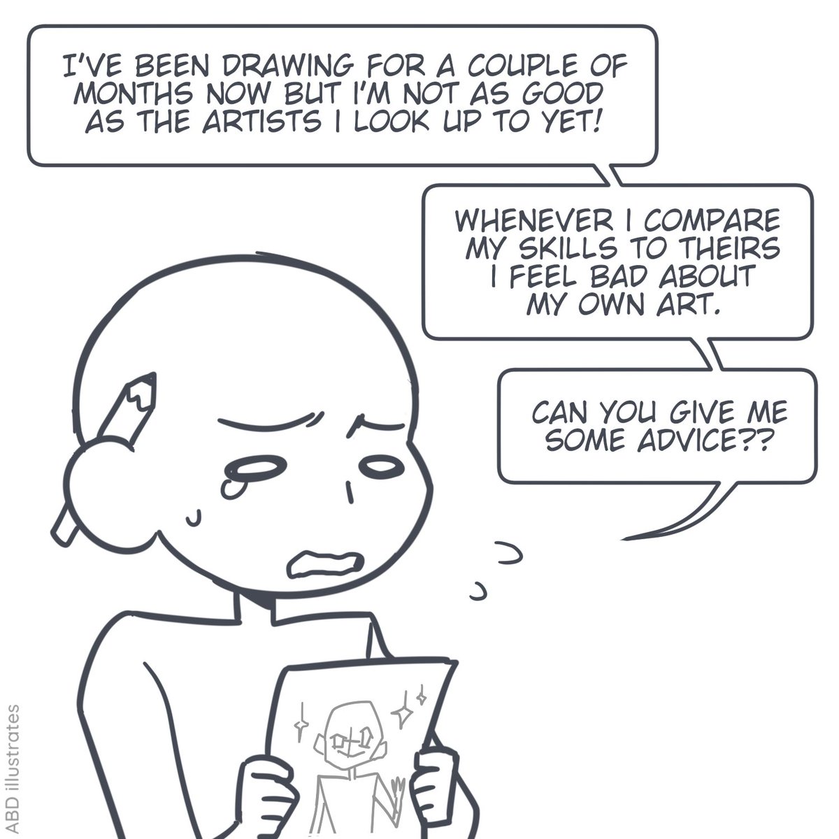 「A comic to answer a question I get asked」| ☃️ ABD Illustrates ☃️ の漫画