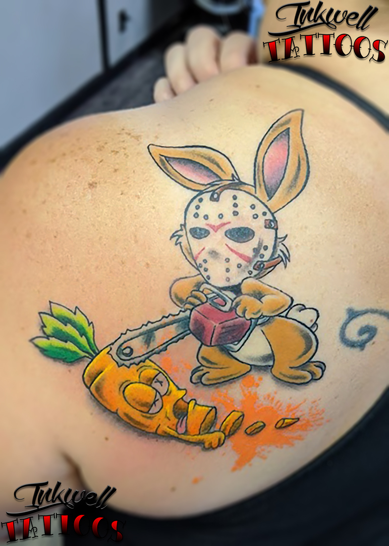 Evil Bunny Tattoo