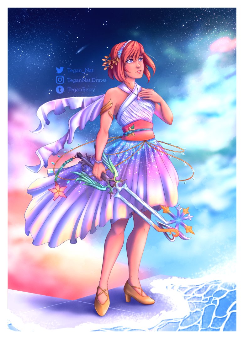 Oblivion Riku and Oathkeeper Kairi by Teagan Nat : r/KingdomHearts