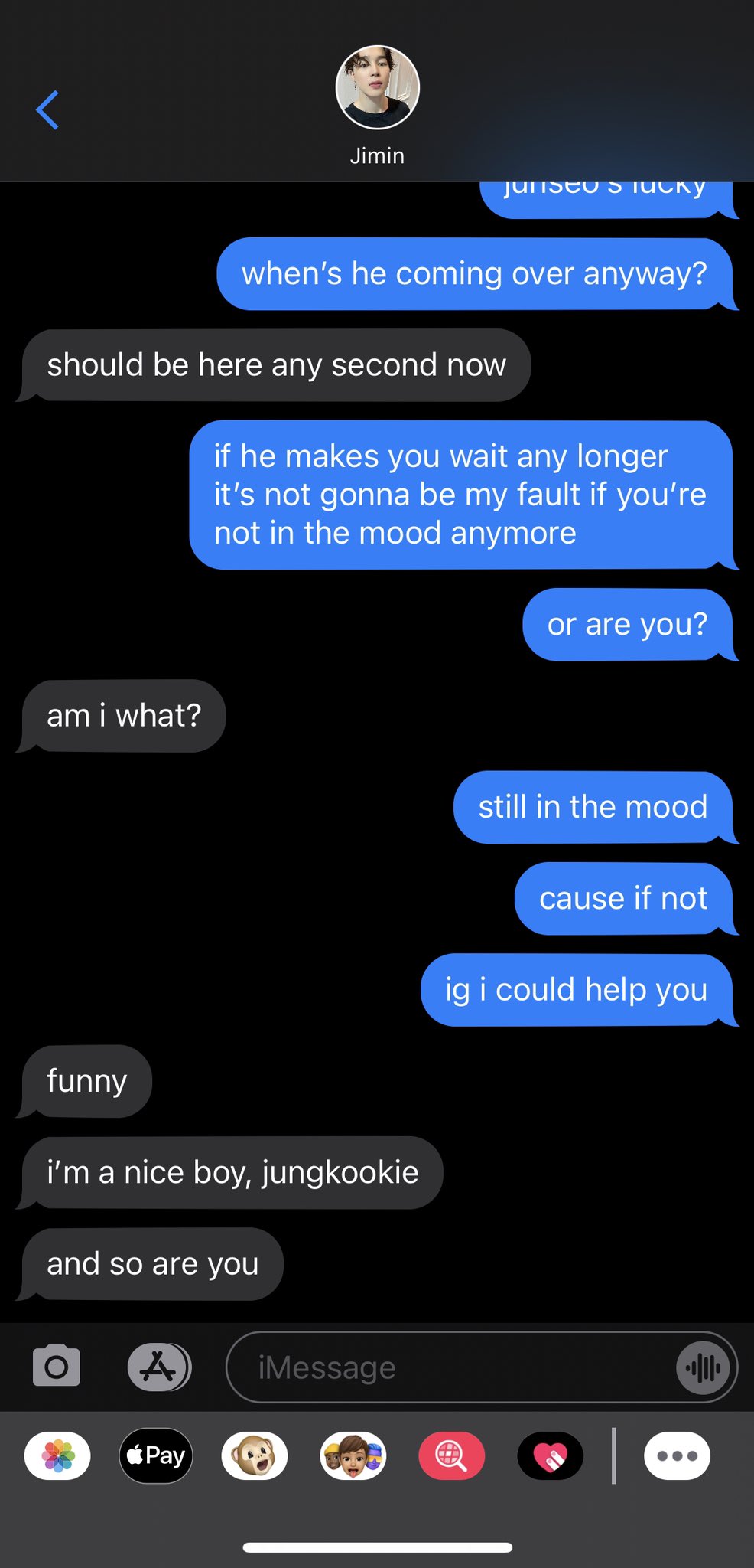 lara⁷ on Twitter: "(041) #jikookau regret. https://t.co/O8NALzGVPd ...