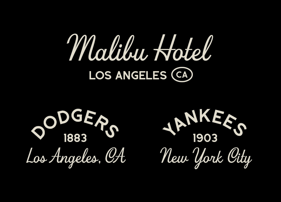 Yankees Script Font