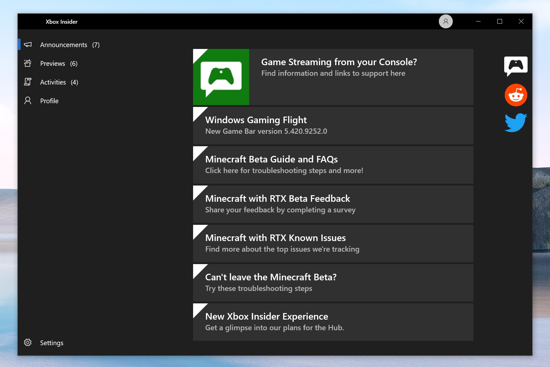 Xbox Insider Hub Xbox Insider Hub