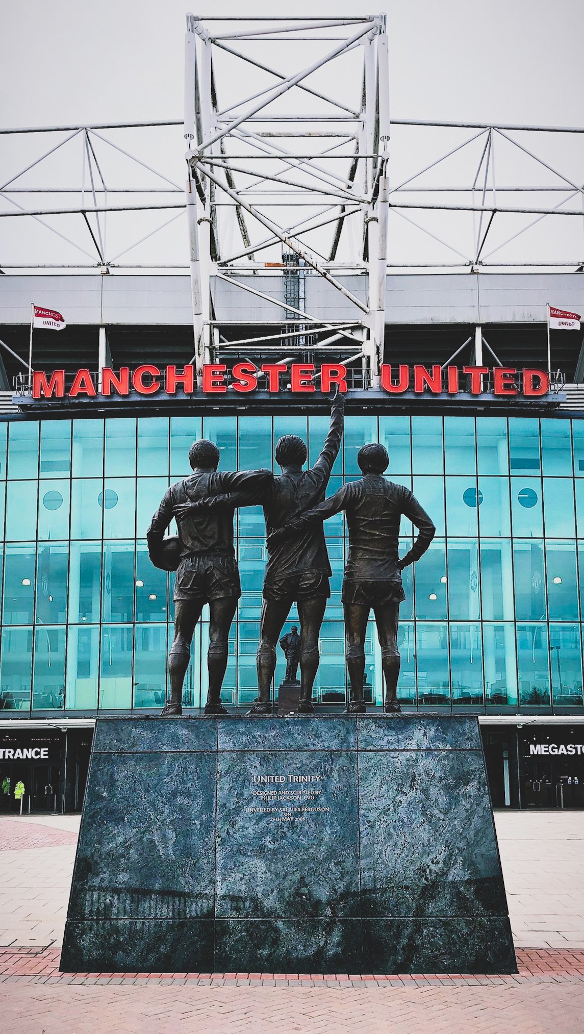 Trinity Old Trafford Outside With Mancherster United Revenue Machine