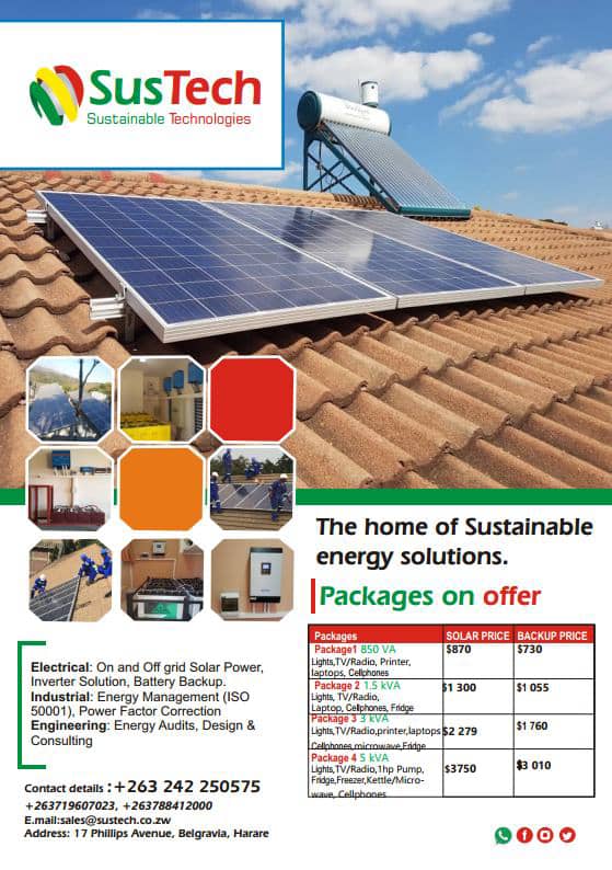 Sustech (Pvt) Ltd (@SusTechZW) | Twitter