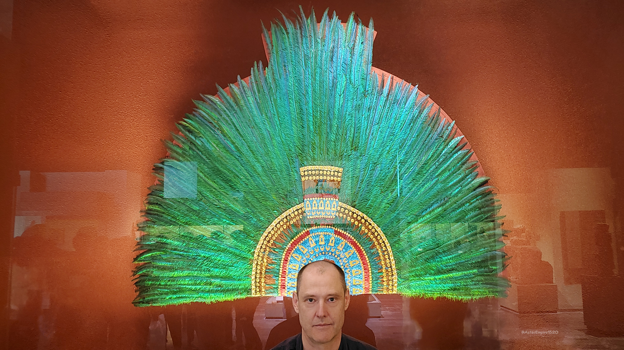 Aztec Feather Headdress