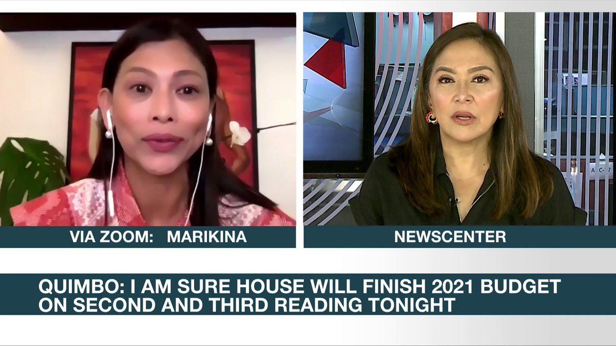 Marikina 2nd District Rep. Stella Quimbo expresses confidence that the ...