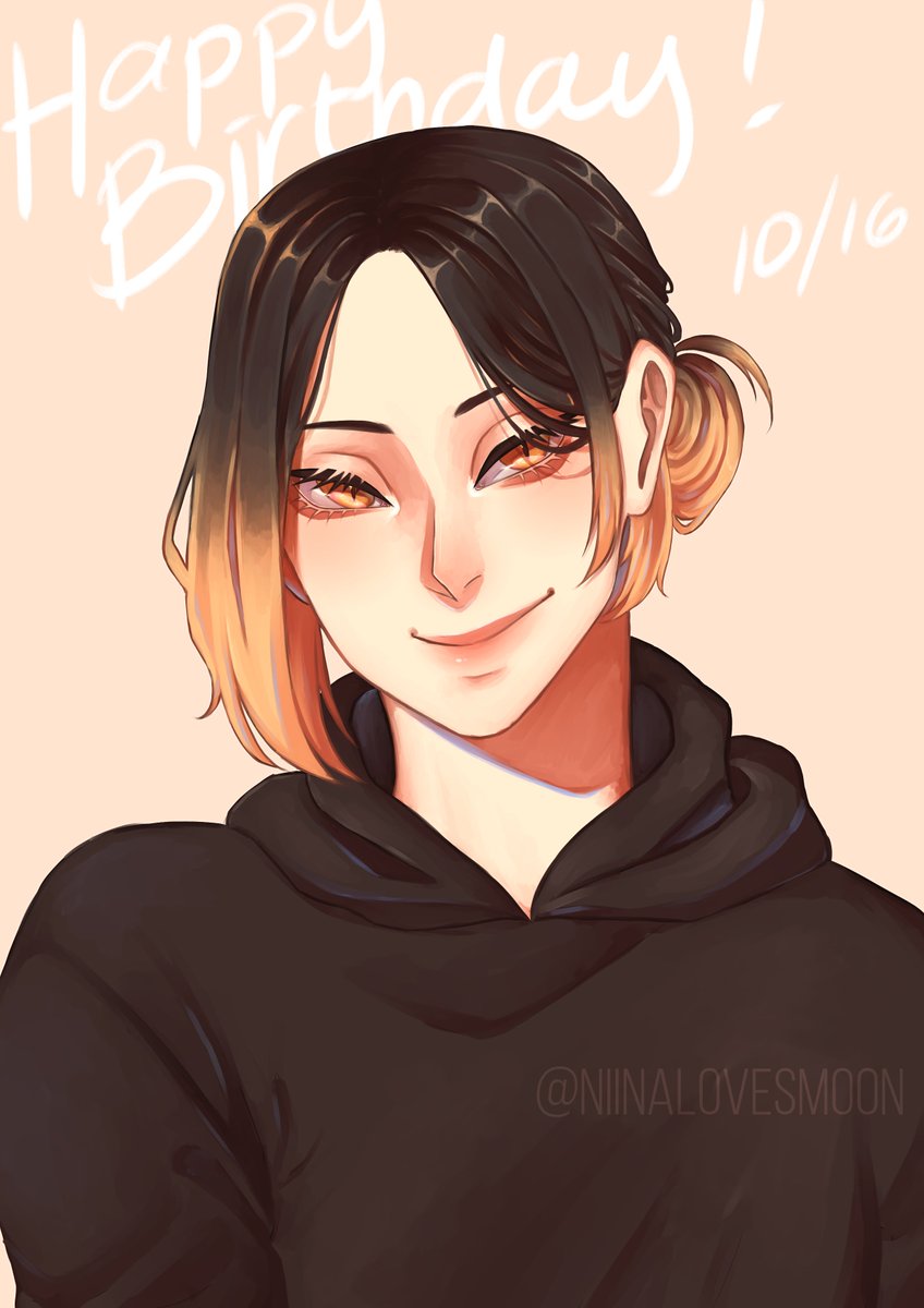 「happy birthday, kenma!! ??? 」|MOVEDのイラスト