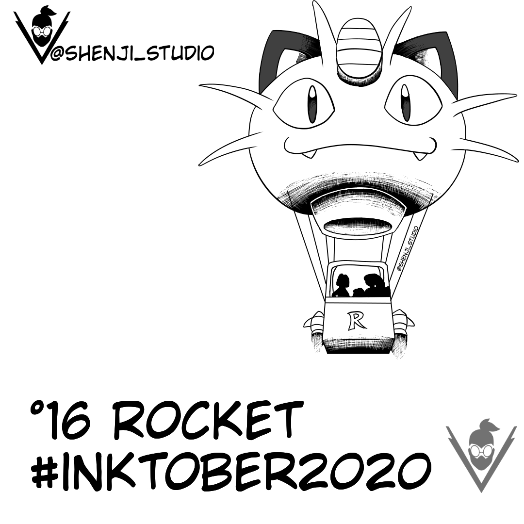 Team Rocket Meowth Balloon