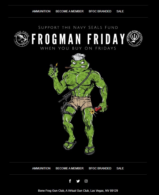 Navy Seal Frogman Logo