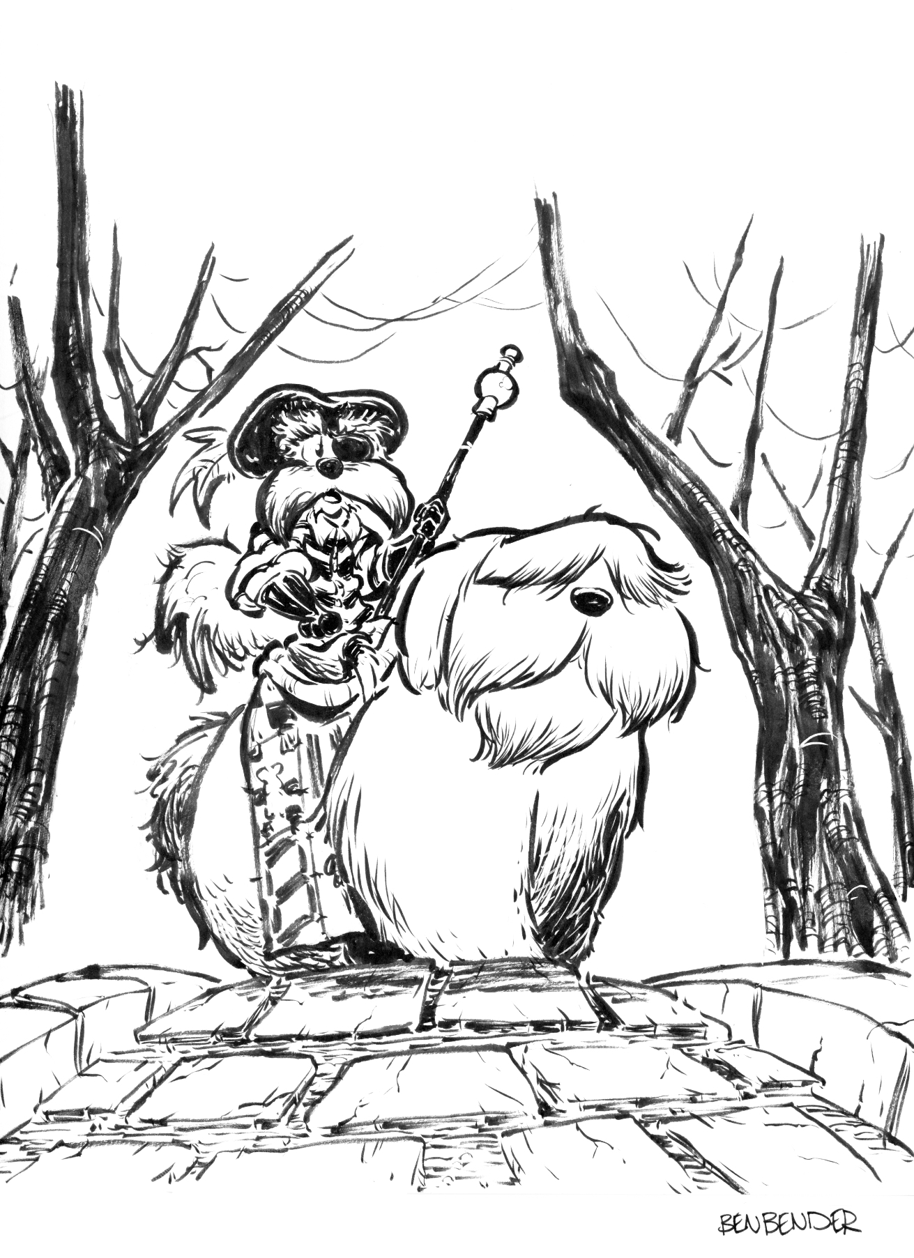 Labyrinth Movie Characters Drawings