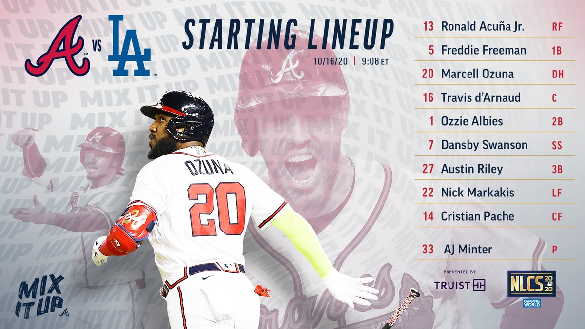 [LIVE] (MLB) LAD vs ATL 2020國聯冠軍系列戰G5 - 看板 Baseball - 批踢踢實業坊