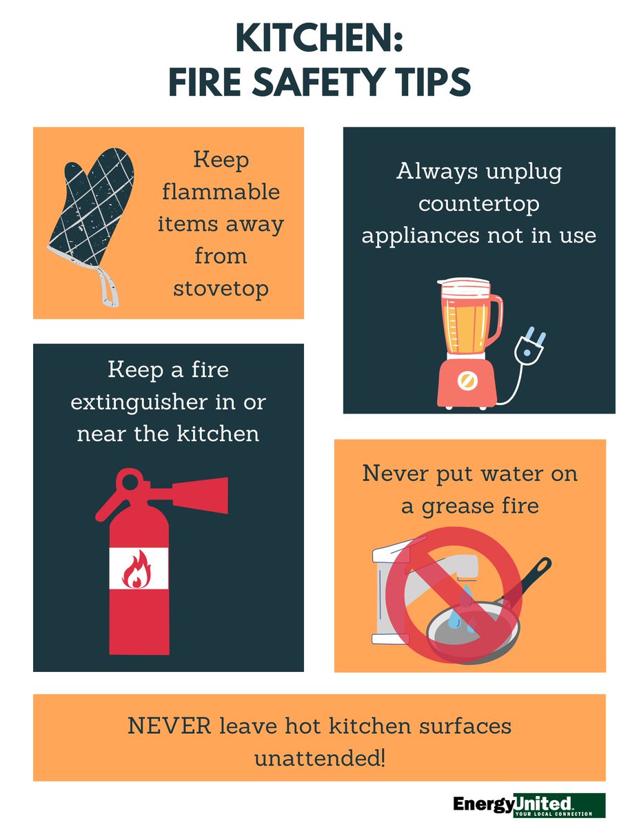 Kitchen Fire Safety Tips