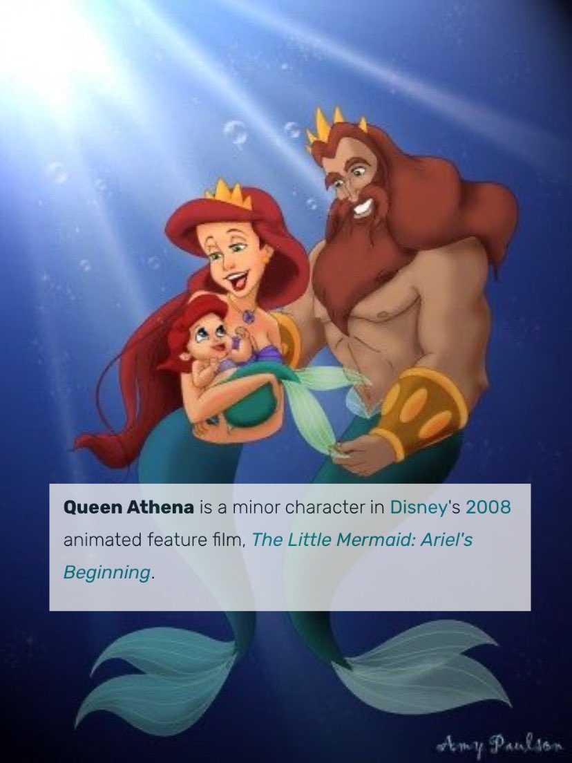 Queen Athena And King Triton