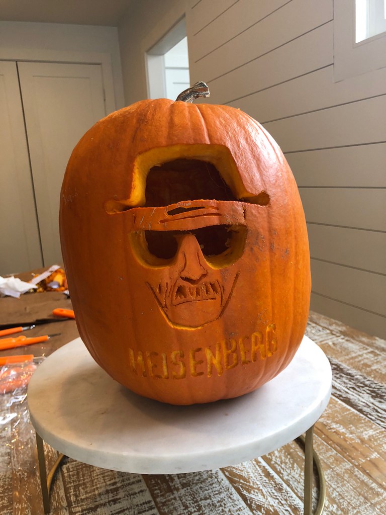 Breaking Bad Pumpkin Carvings