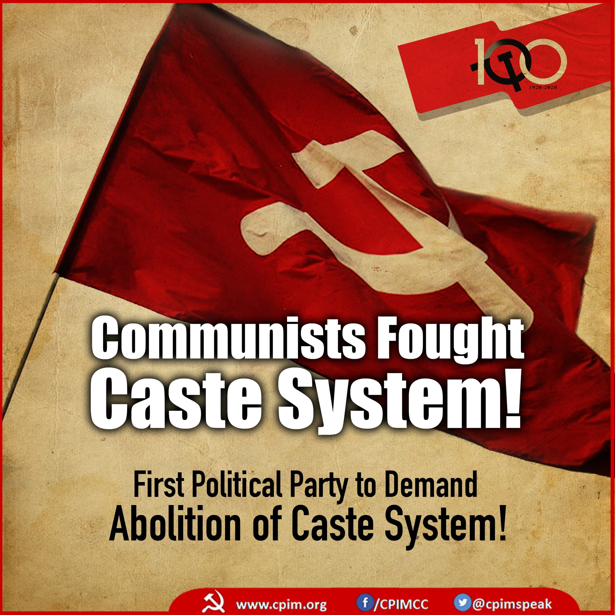 Poster On Caste System