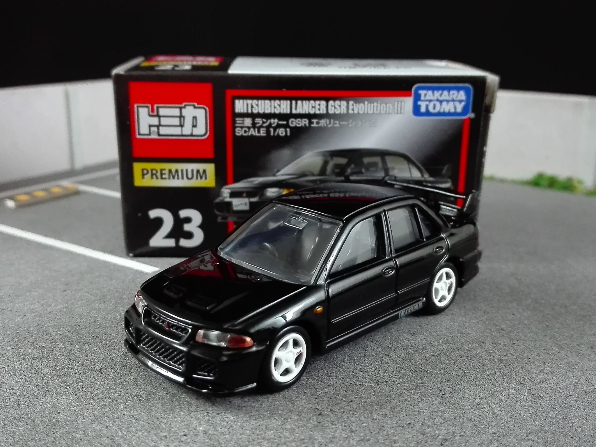 Hosaka-senpai on Twitter: " Mitsubishi Lancer GSR Evolution III [CE9A] #トミカ #トミカプレミアム #三菱 #ランサー ...
