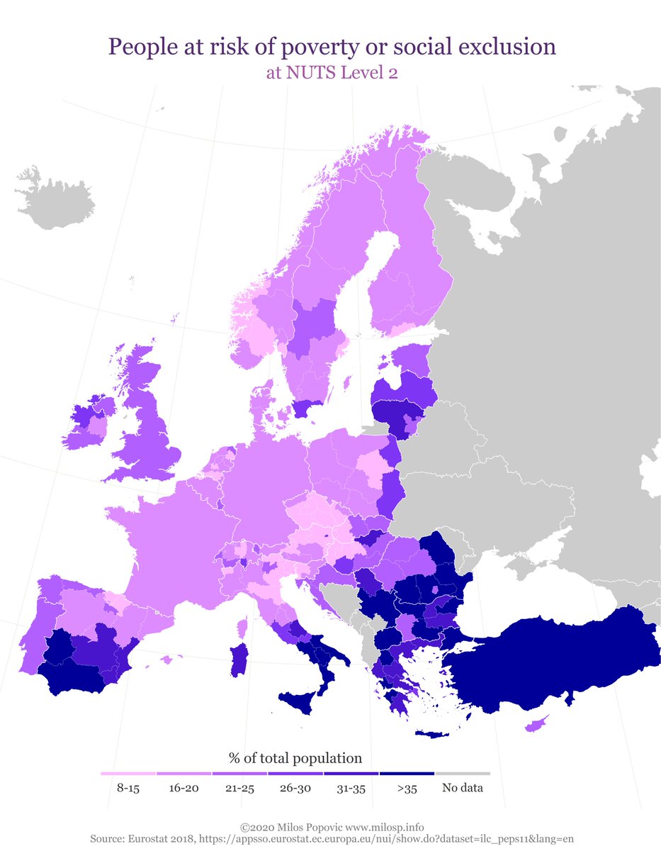 Staggering poverty/social exclusion levels across the continent and ...