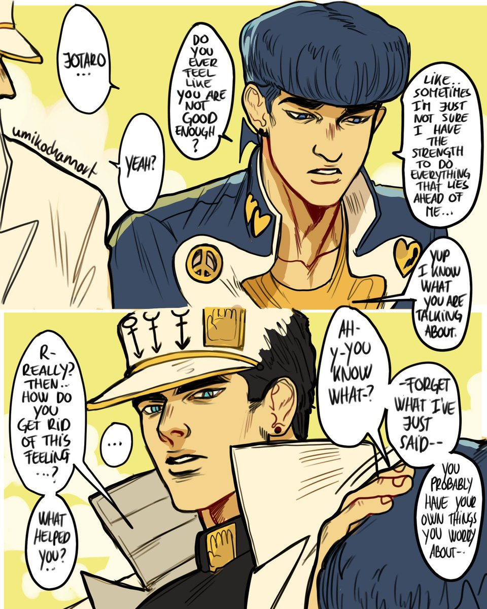 「Jotaro claiming his dad role and collecting Joestar relative ...