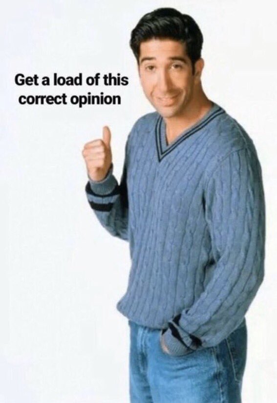 reactions on Twitter: "david schwimmer get a load of this correct opinion https://t.co ...