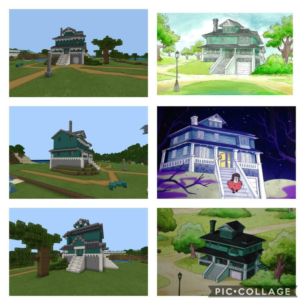 Minecraft Regular Show House