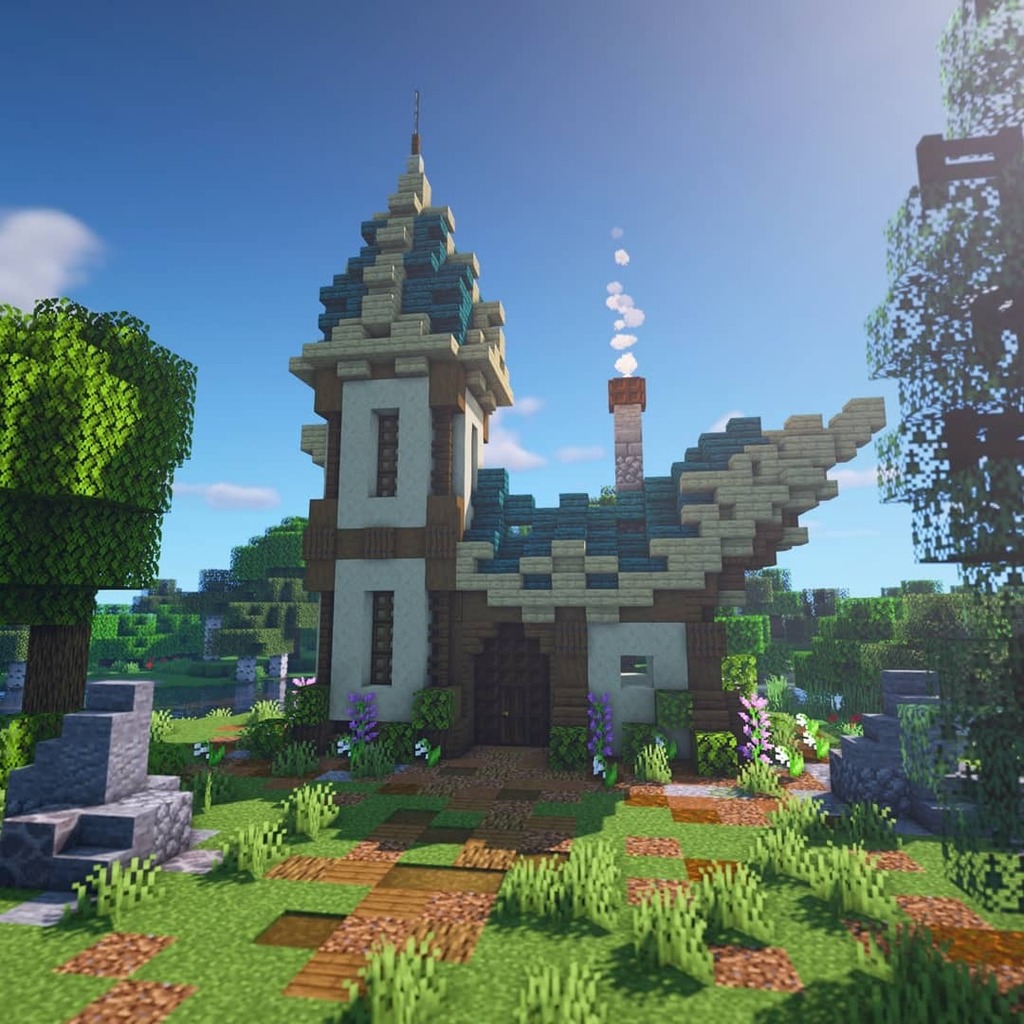 Minecraft Elven House