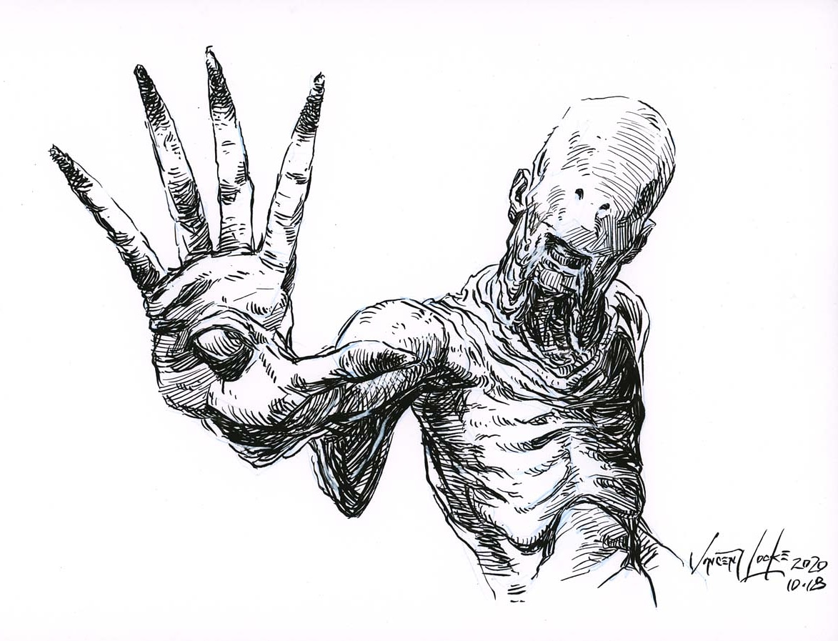 Guillermo Del Toro Pans Labyrinth Sketches