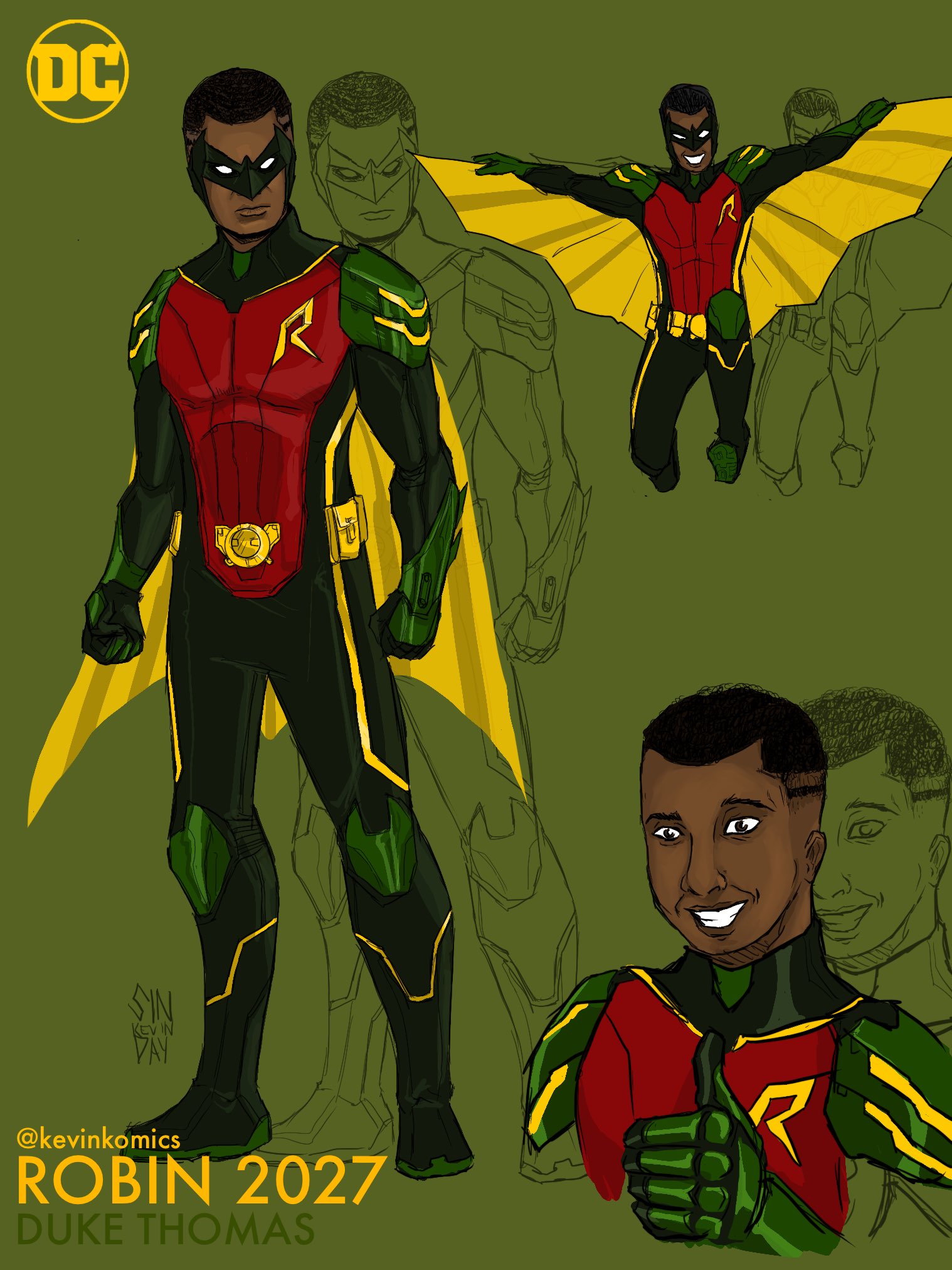 Robin Concept Art