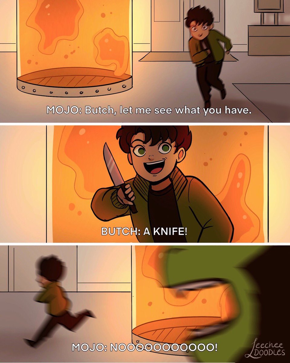 Butch And Buttercup Doodles