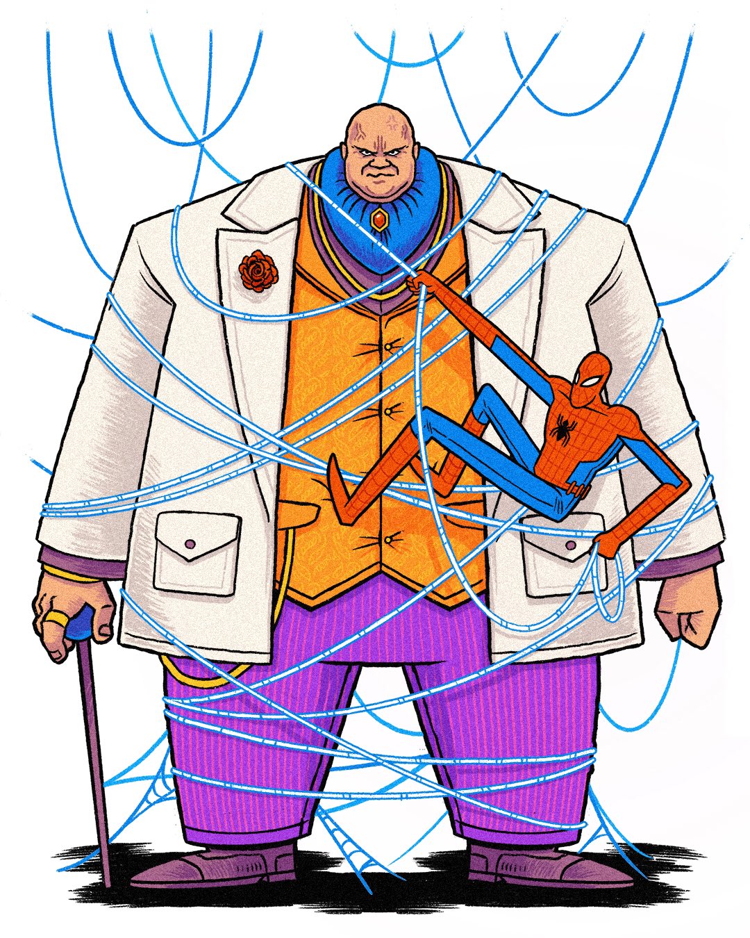 Kingpin Vs Spiderman