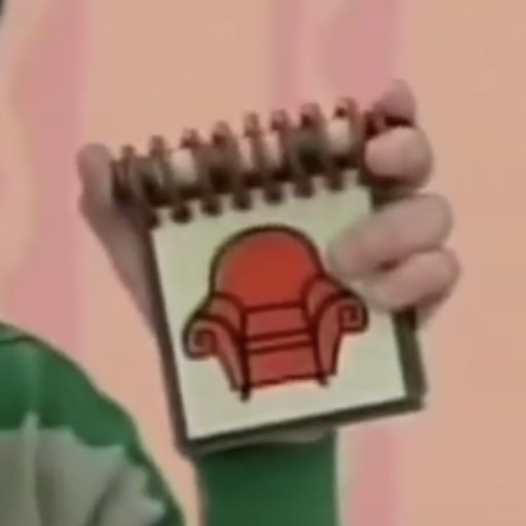 Blues Clues Thinking Chair Notebook