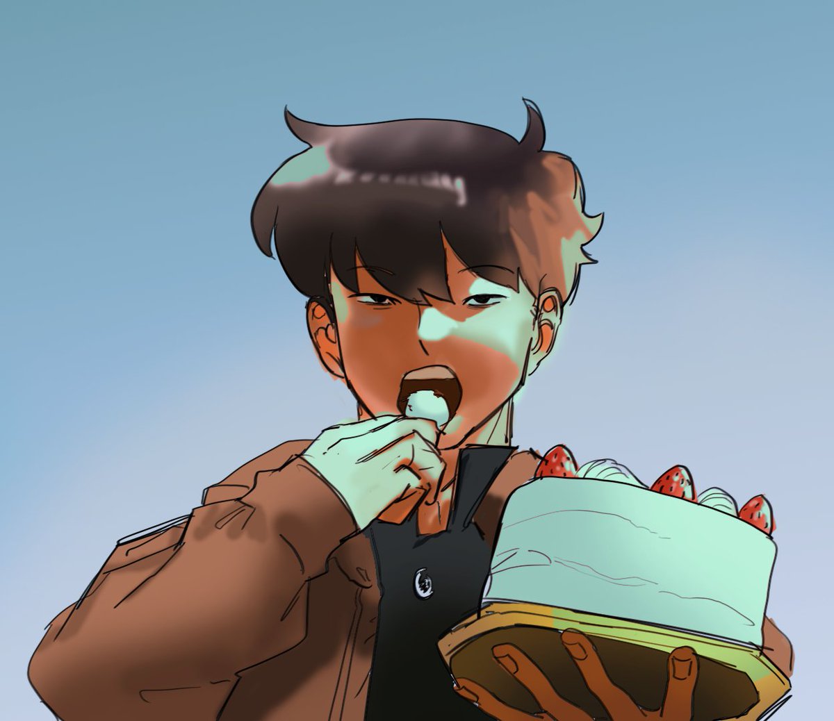 「#OC_tober day 19. Food Photo study! when」|aaryn 亜琳のイラスト