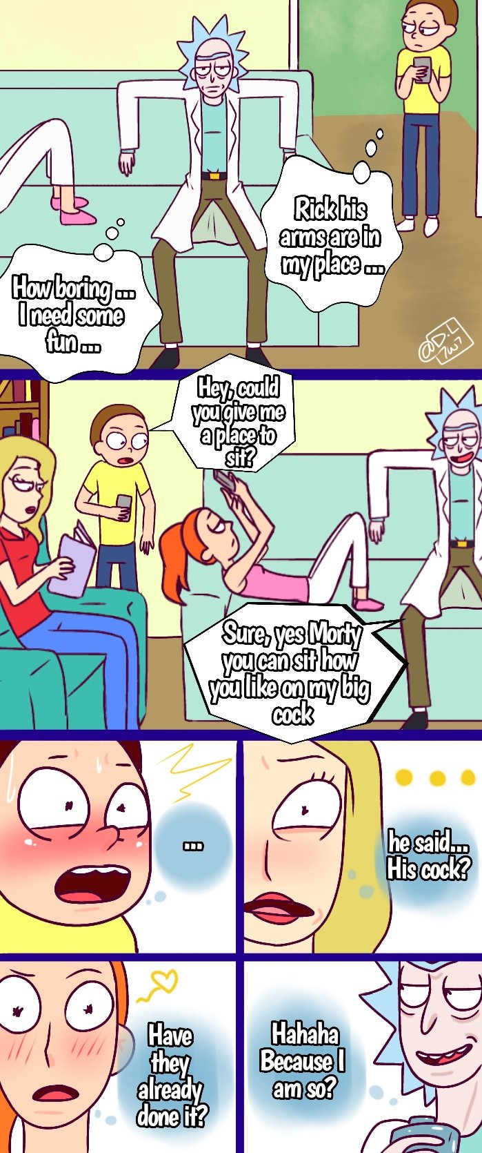 🌙DulceLuna🍬🔞 on Twitter: "The Ricks just wanna watch the world burn ... The Ricks just want to ...