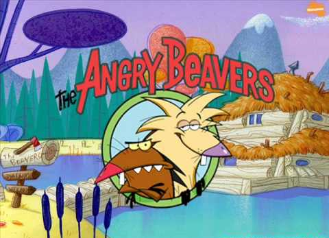 Angry Beavers Norbert And Treeflower