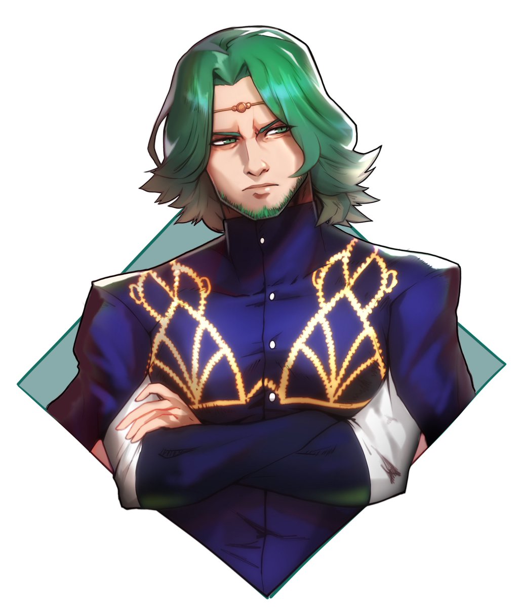 「Doodled a Seteth in light of the new FEH」|Alexのイラスト