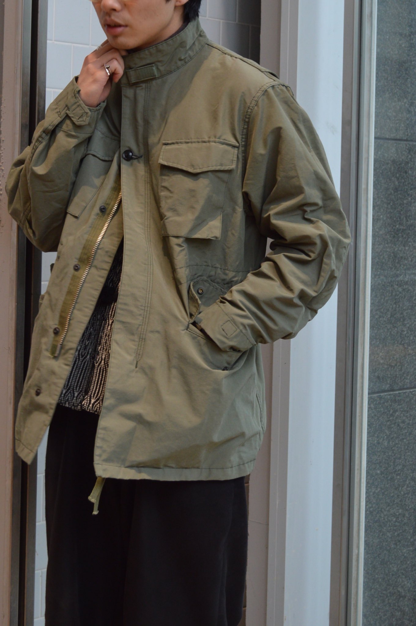 1LDK AOYAMA on Twitter: "cantateのM65 Field Jacket。60/40クロス(実際は65/35)で撥水性のある生地は、悪天候の多い今時期に最適です ...