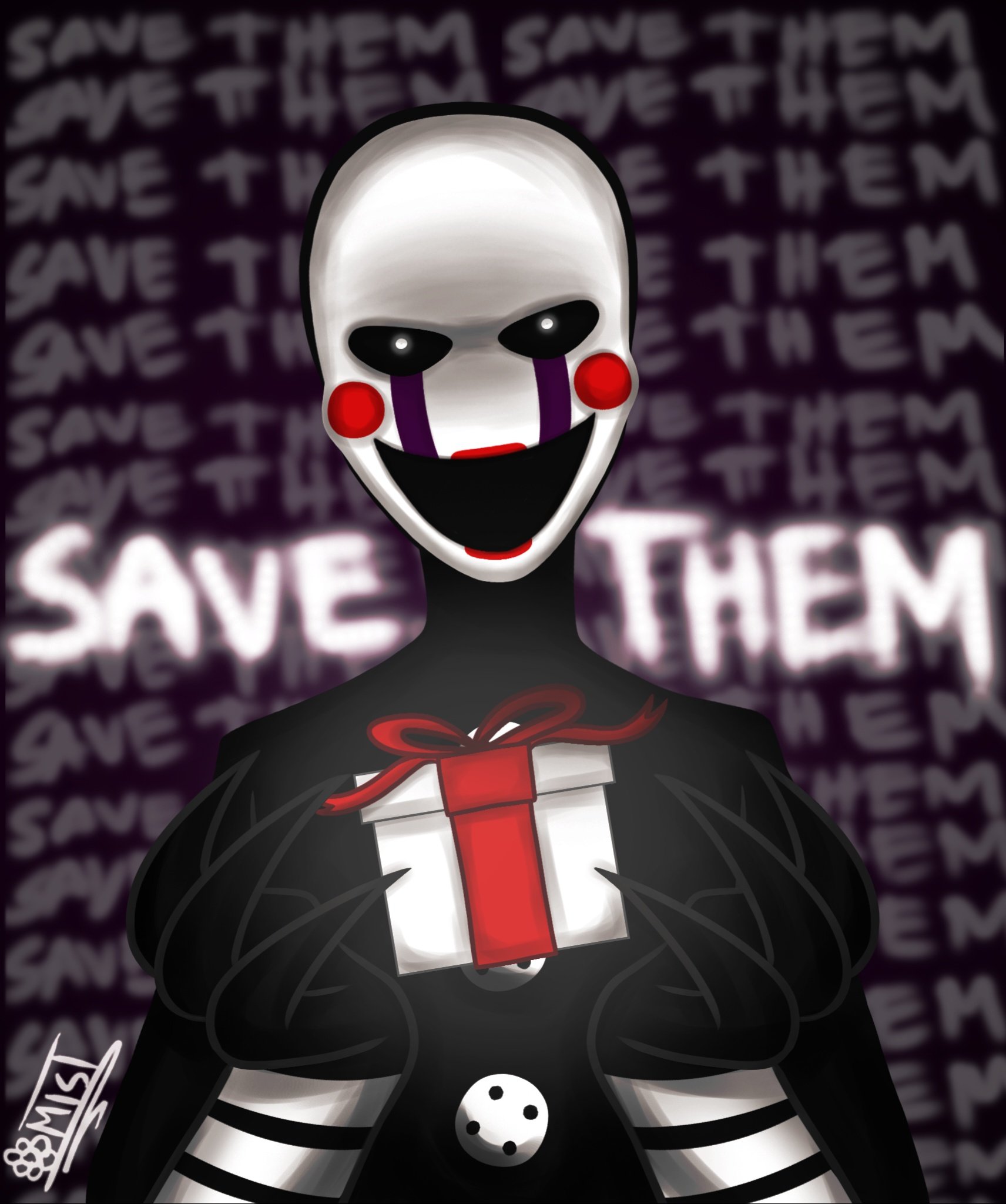 Marionette Fnaf 2 Fanart