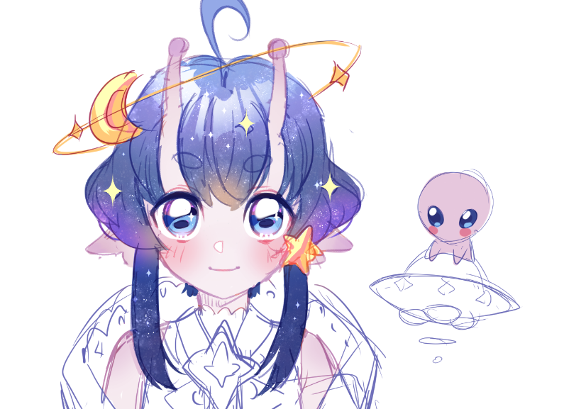 「what about a vtuber alien girl...? 」| ️Isaky ️Working on Lalin's Curse ...