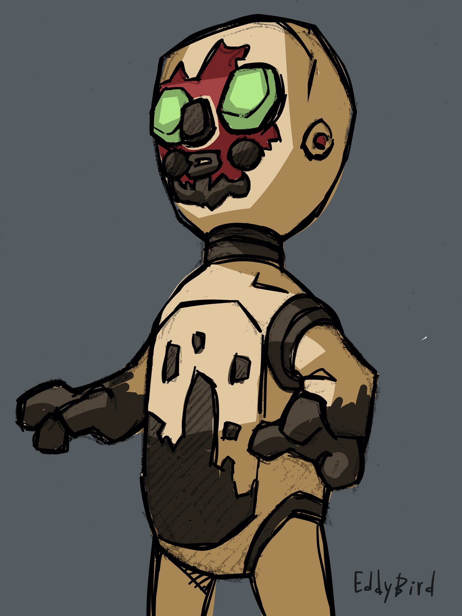 Scp 173 Original Sculpture