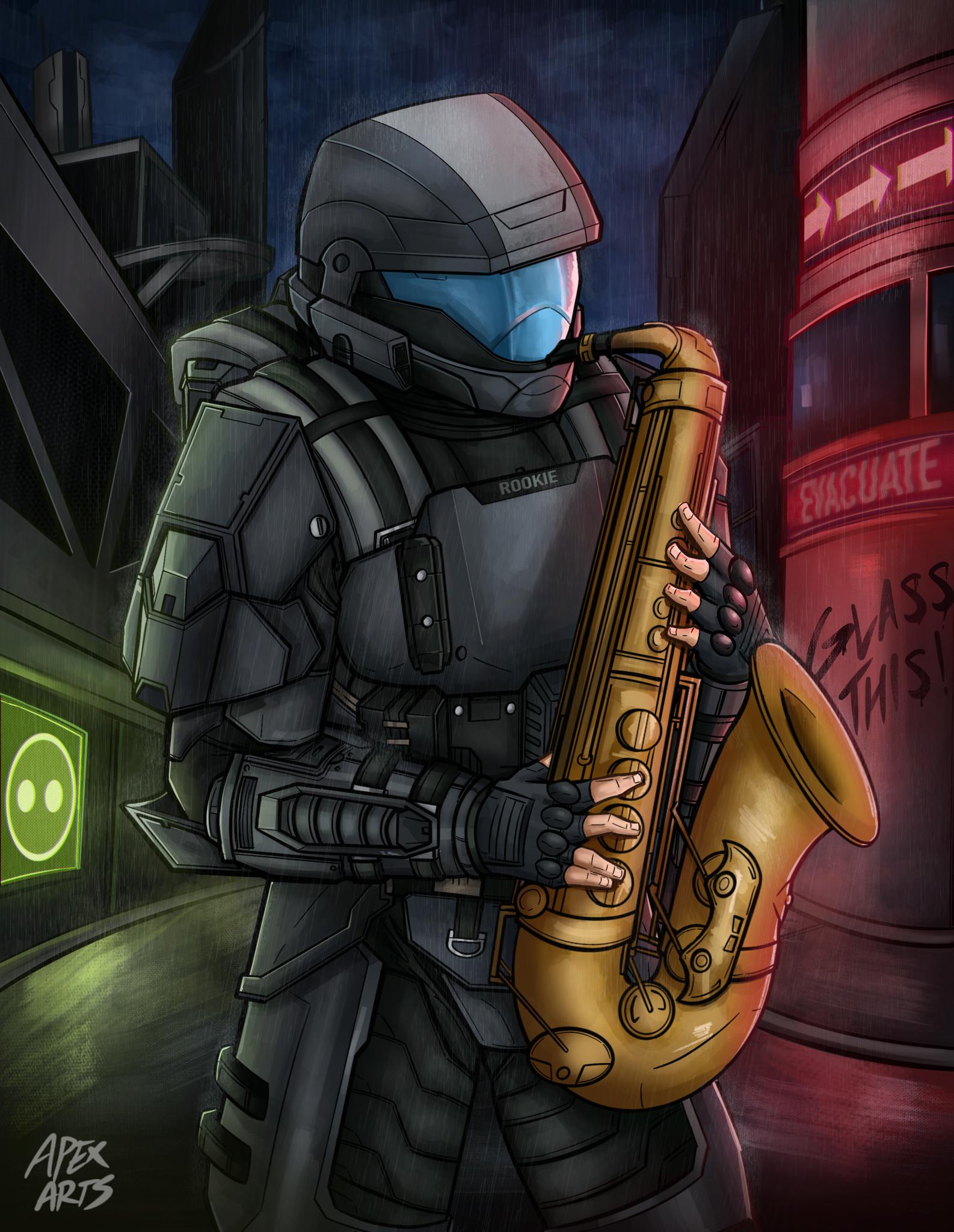 Halo 3 Odst Wallpaper Rookie