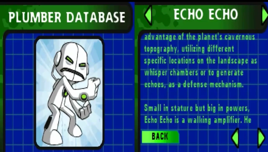 Ben 10 Alien Force Echo Echo