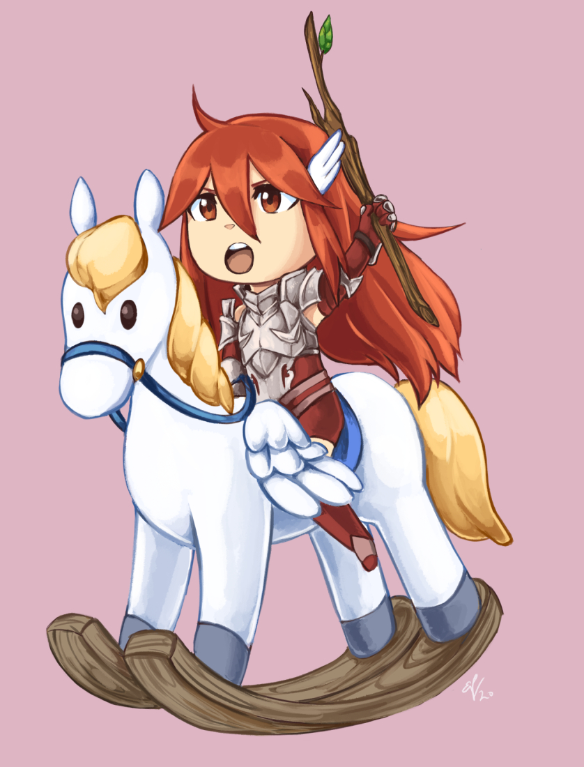 A triple pack of Cordelia commissions (Celica-style, Clair-style, and ...