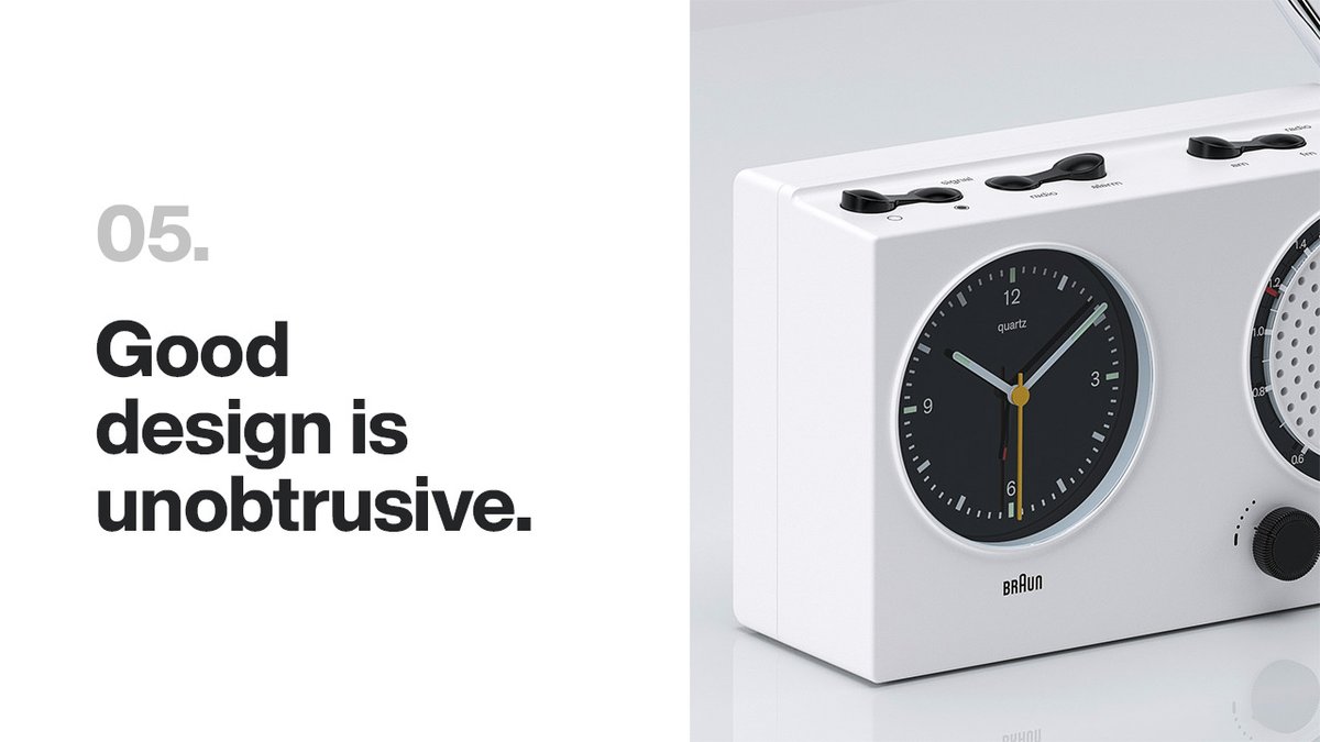Ten Timeless Principles for Good Design, by Dieter Rams. Creatives ...