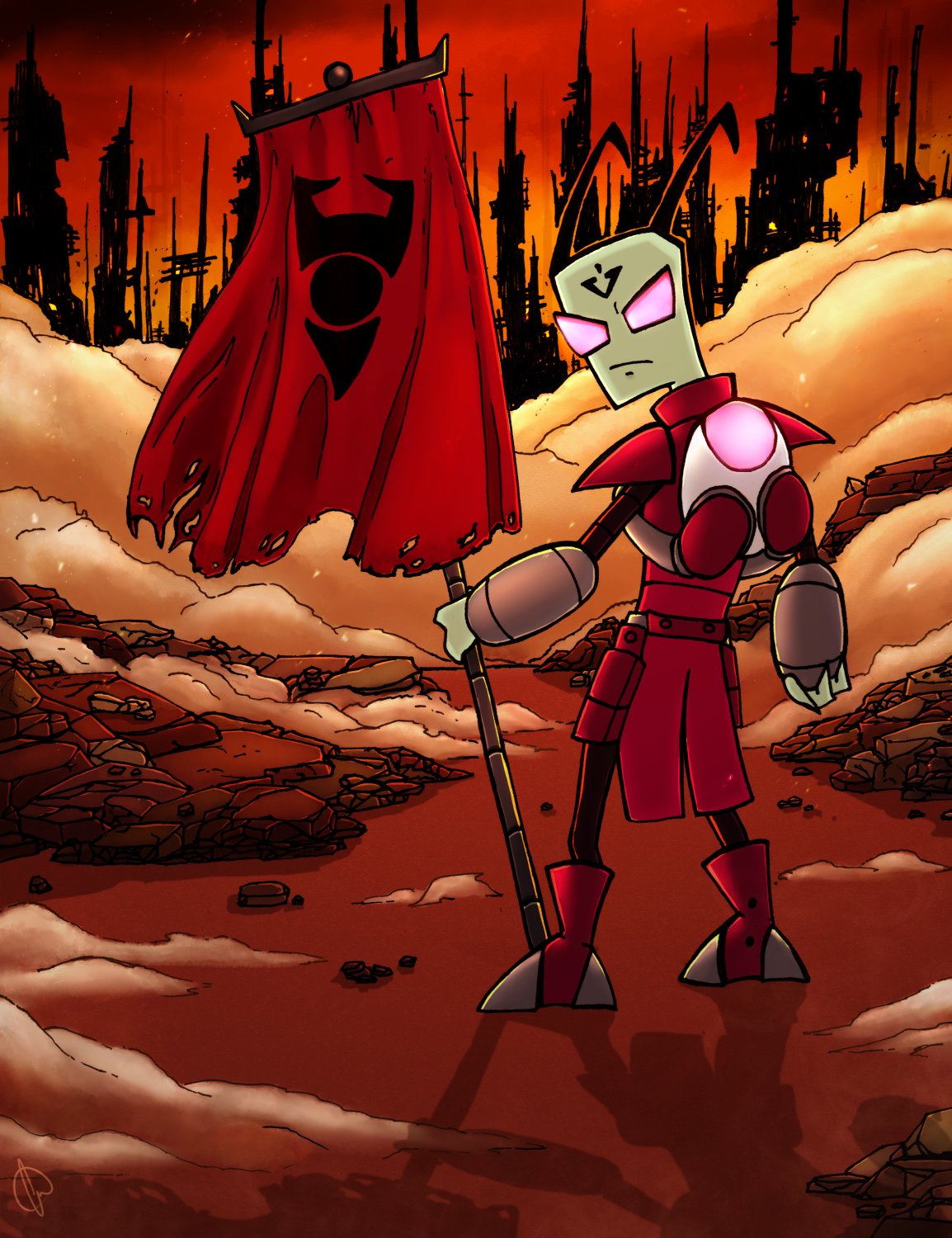 Papel De Parede Irken 1024 X Hi, Could Someone Make This Wallpaper Of