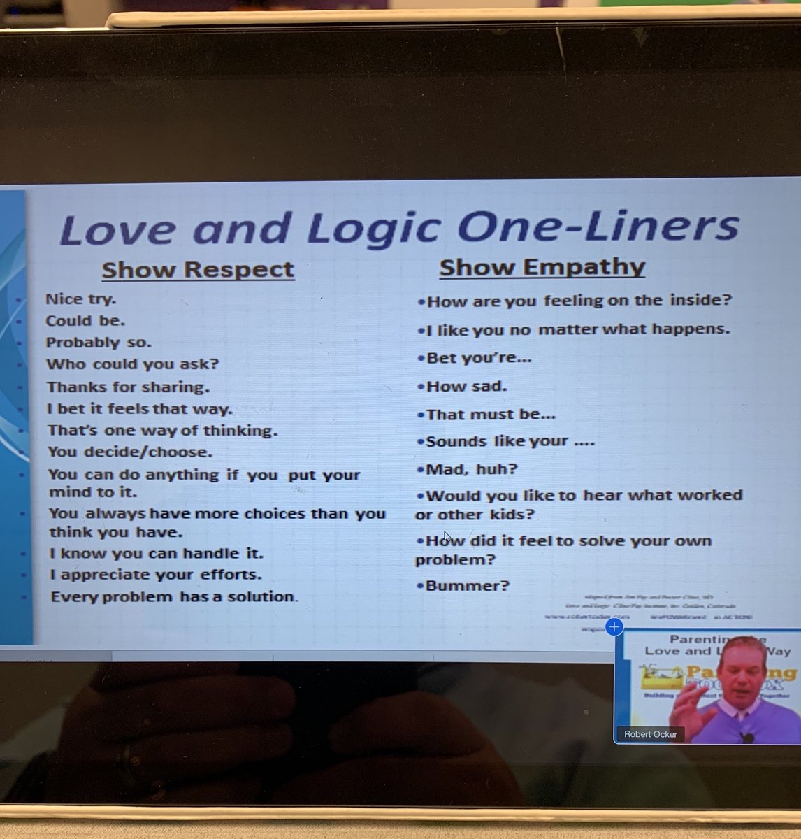 Love And Logic For Teachers