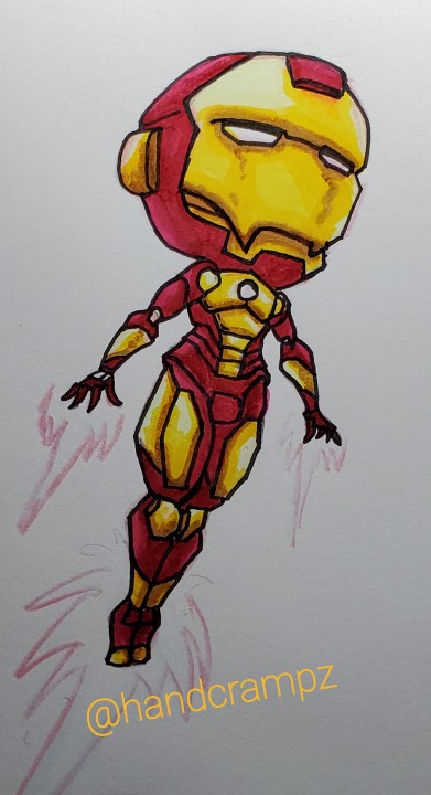 Iron Man Chibi Drawing