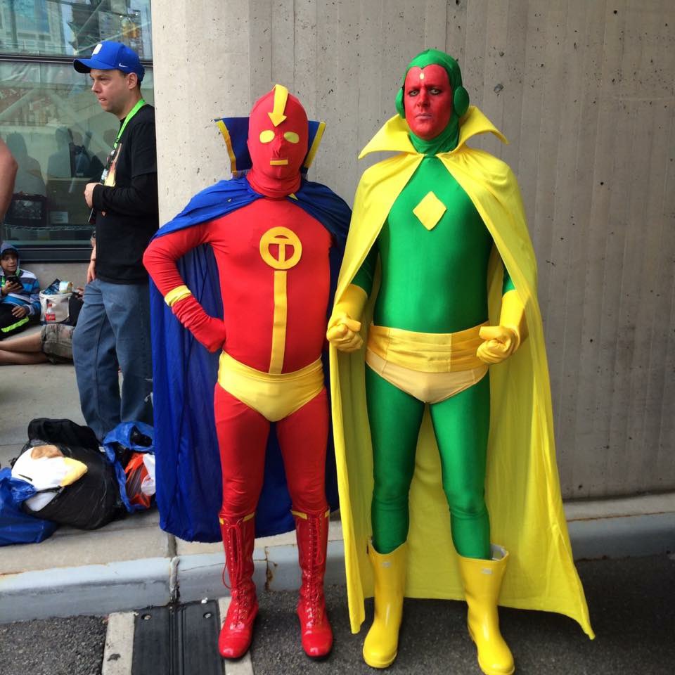 Red Tornado Vs Vision