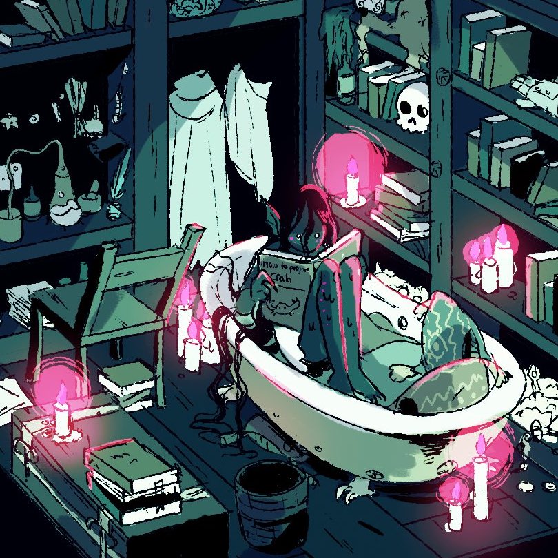 「#LovelyClutter hey why not ? 」|Aya 🌷⚰️🎀の漫画